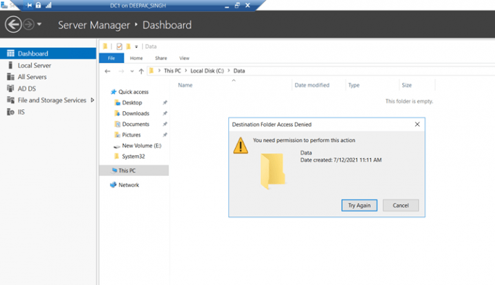 Manage File Server In Windows Server 2019 Using FSRM