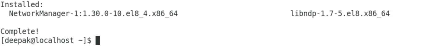 Manage Networking in CentOS with the help of NetworkManager Services ...