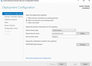 How To Deploy And Configure Child Domain Controller In Windows Server ...