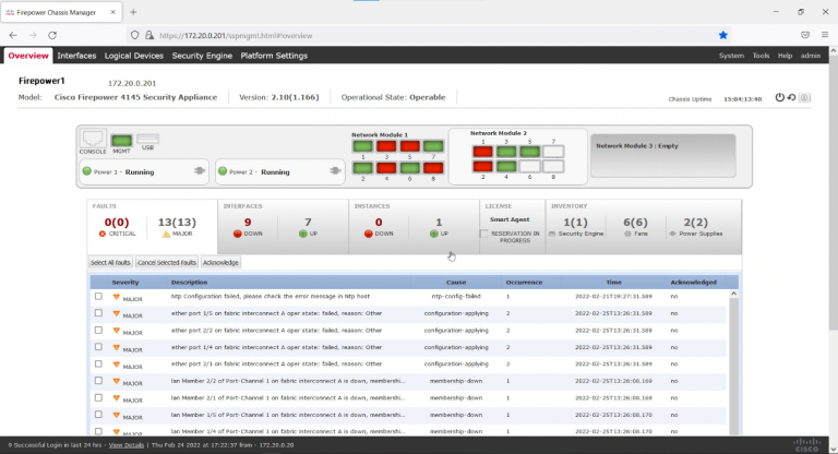 Cisco Firepower 4100 Chassis Configuration | Zindagi Tech